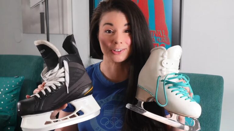 Hockey Skates vs. Figure Skates - What is the Difference?